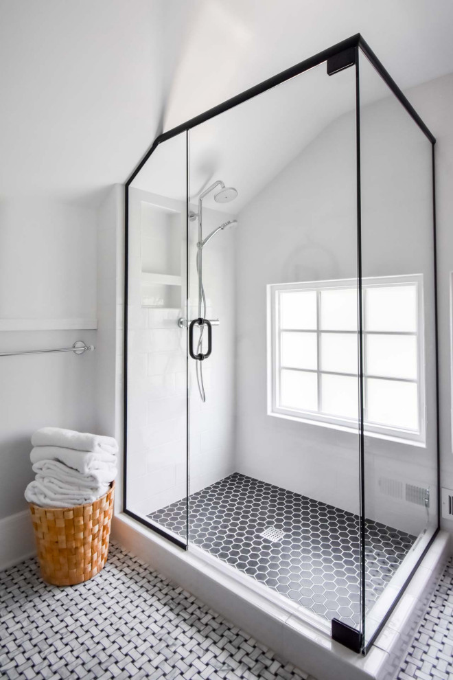 Dormer Bathroom Shower - Transitional - Bathroom - Portland - by Devine ...