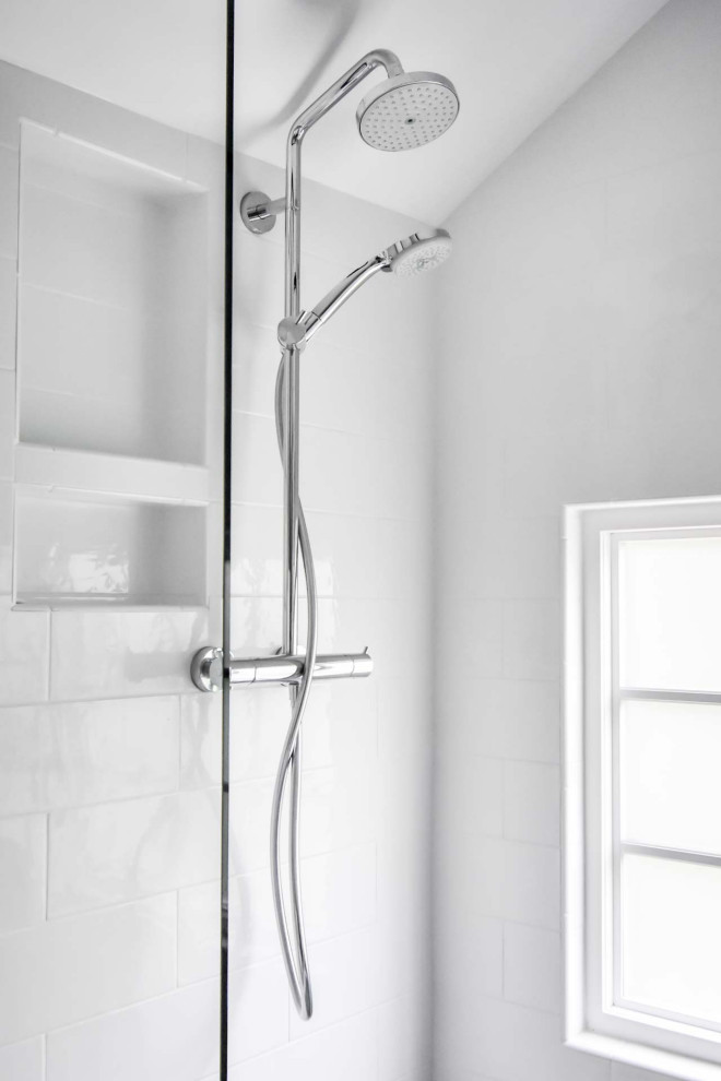 Dormer Bathroom Shower - Transitional - Bathroom - Portland - by Devine ...
