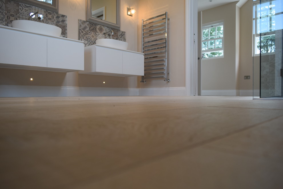 Dormer loft conversion into master bedroom suite, ensuite bathroom ...