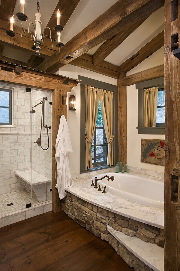 Dovetail Ranch house 1 - Traditional - Bathroom - Denver - by Allen ...