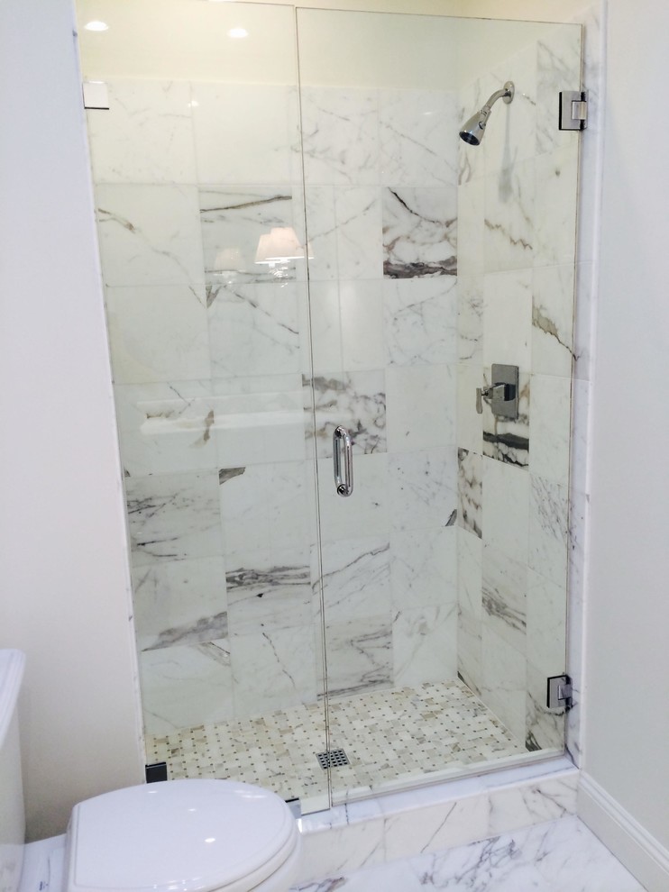 Downtown Charleston SC Bathroom Renovation - Transitional - Bathroom ...