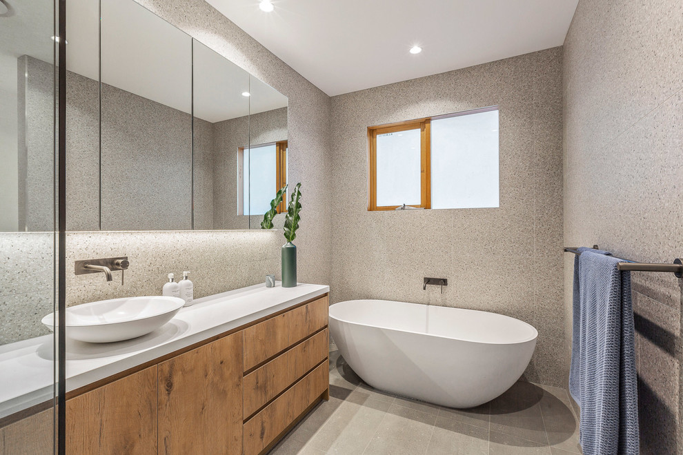 Dual Occupancy Townhouse Development: Newport - Contemporary - Bathroom ...