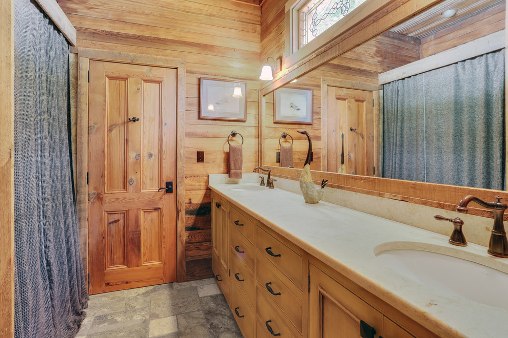 Duck Camp - Rustic - Bathroom - New Orleans - by Ourso Designs | Houzz