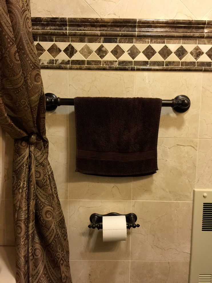 Dutch Colonial Revival 1926 Bathroom Floor 2 - Traditional - Bathroom ...