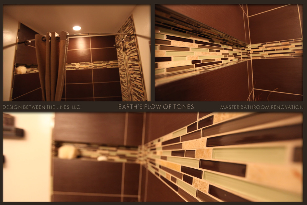 "Earth Flow of Tones" Master Bathroom Renovation - Minimalistisch ...