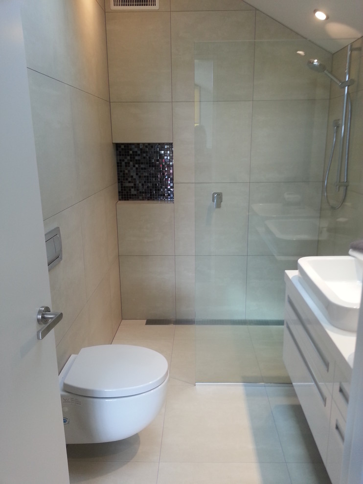 Earthstone Talc Ivory Tiled Shower - 47 Capriana Dr, Karaka ...