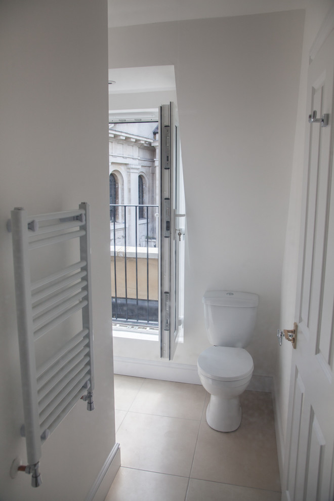 Eclectic Open Plan Loft Conversion in London - Contemporary - Bathroom ...