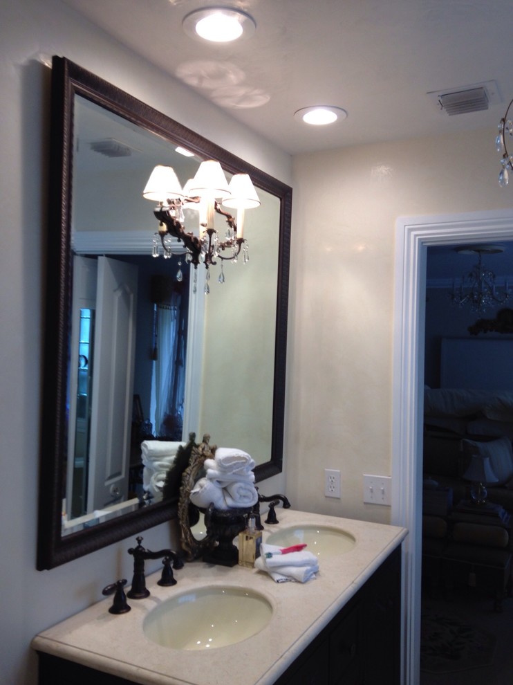 Eddy Gil Master Bath Venetian Plaster - Traditional - Bathroom - Miami ...