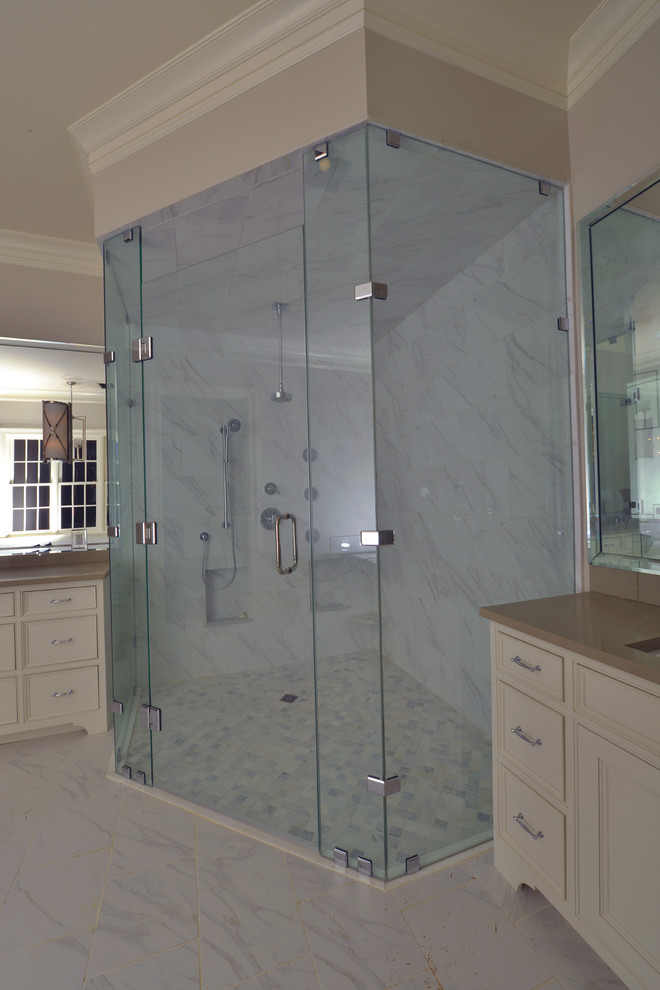 Elegant Shower Glass Designs - Contemporary - Bathroom - Minneapolis ...
