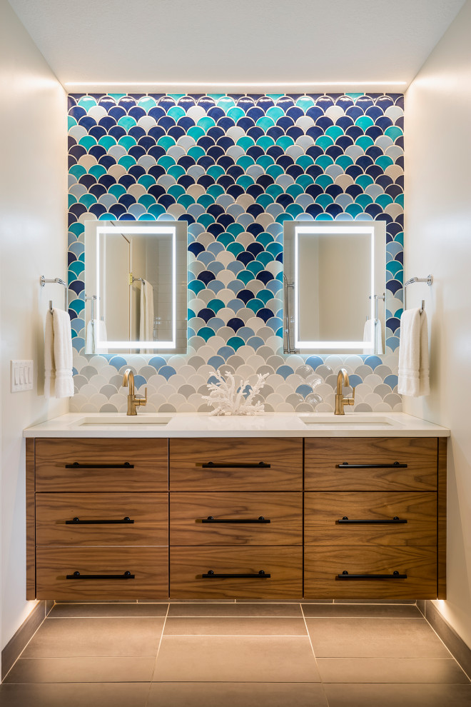 ELM CREEK BATH - Modern - Bathroom - Minneapolis - by Kate Roos Design ...