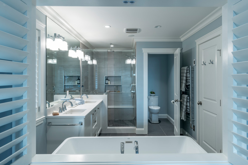 En-suite from Master - Classique Chic - Salle de Bain - Vancouver - par ...