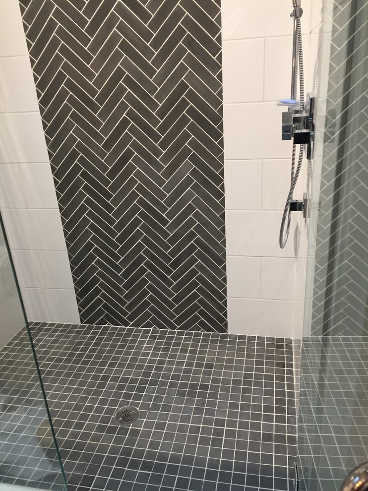 Encasustic Tile - Transitional - Bathroom - Dallas - by Presidio Tile ...