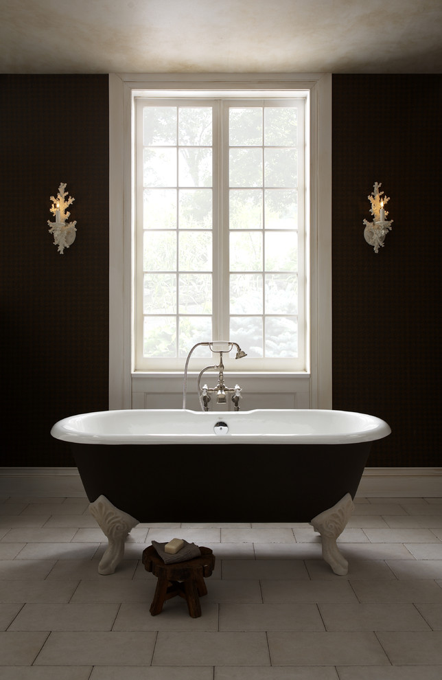 Epoque Nouveau Freestanding Tub by Porcher - Traditional - Bathroom ...