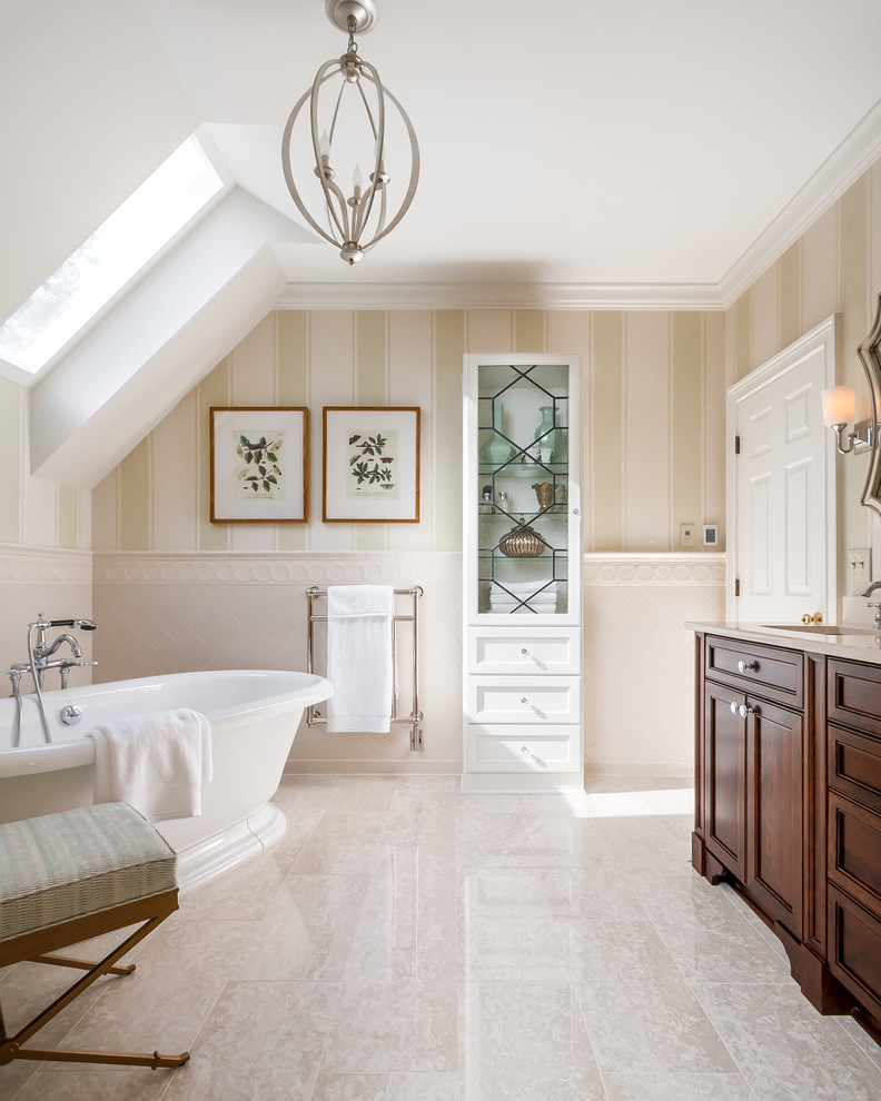 Extravagantly Palatial Master Bath/Bedroom - Traditional - Bathroom ...