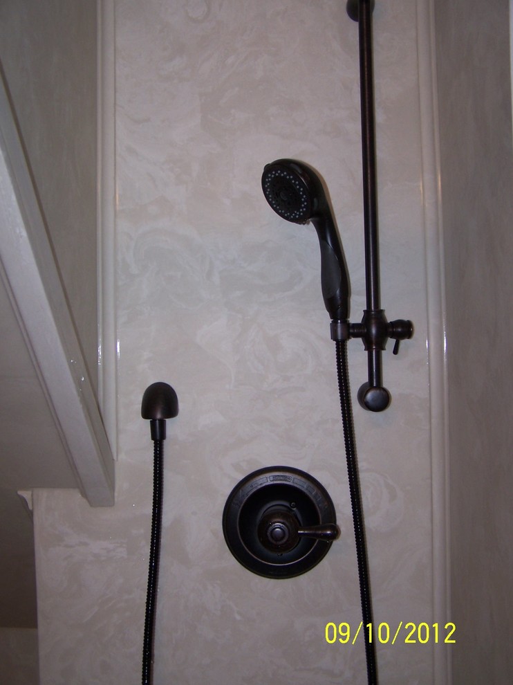 Faust Shower under stairs - Traditional - Bathroom - Other - by Clear ...