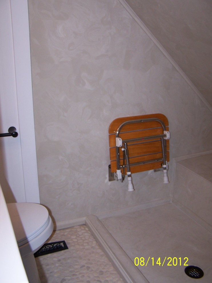 Faust Shower under stairs - Traditional - Bathroom - Other - by Clear ...