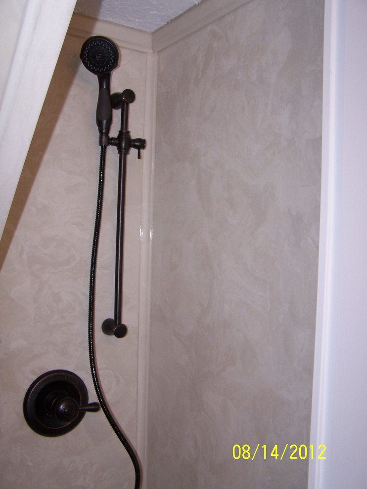 Faust Shower under stairs - Traditional - Bathroom - Other - by Clear ...
