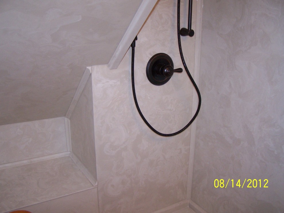 Faust Shower under stairs - Traditional - Bathroom - Other - by Clear ...
