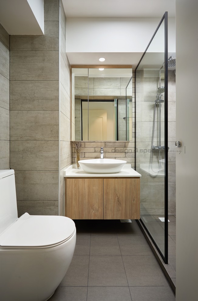 Fernvale Grove - Contemporary - Bathroom - Singapore - by Design 4 ...