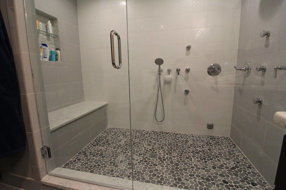 Finished Basement - Island Lakes, Novi Traditional - Salle de Bain ...