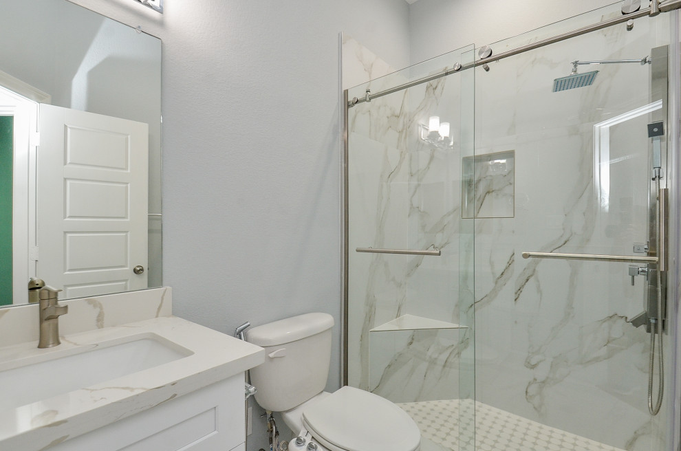 Fire Damaged Whole House Rehab - Modern - Bathroom - Houston - by MHS CONSTRUCTION & DESIGN LLC ...