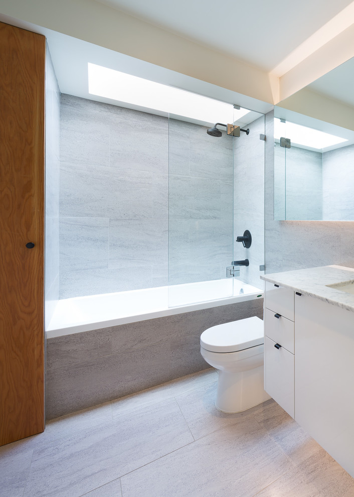 Floating Vanity Bathroom Remodel - Modern - Bathroom - Vancouver - by ...