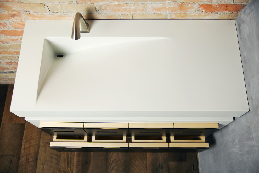 Floating vanity - Industrial - Bathroom - Other - by Elements Concrete ...