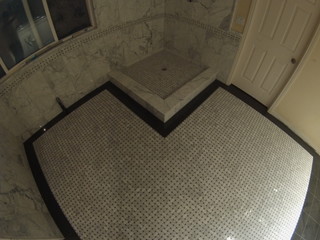 Floors - Craftsman - Bathroom - Orange County - by Perimeter Tile ...