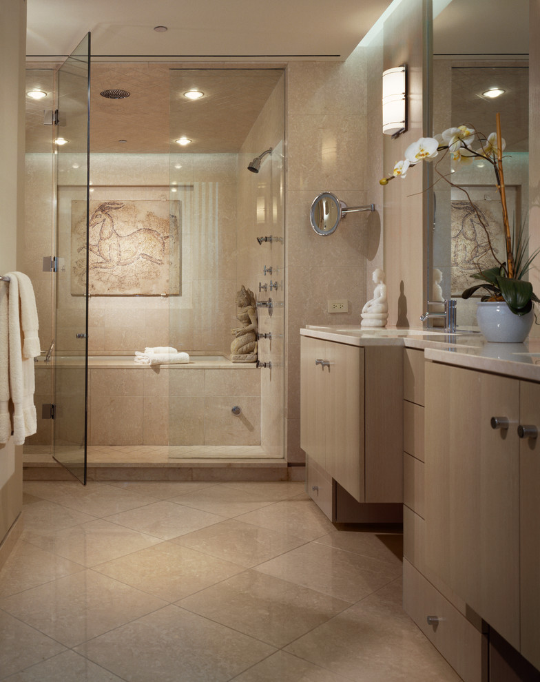 Fordham Condominiums - Contemporary - Bathroom - Chicago - by Dasal ...