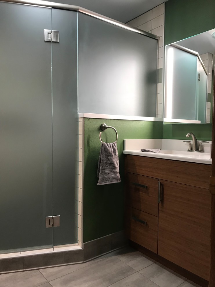 Fort Atkinson Modern Bath - Modern - Bathroom - Milwaukee - by INDECO Interior Design Company ...