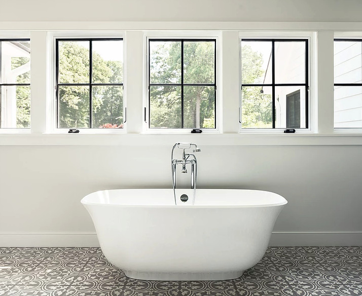 four leaf clover cement pattern in charming oakwood residence by z+ ...