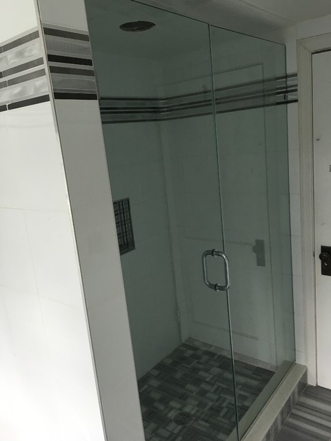 Frameless Glass Shower Doors Traditional Bathroom Newark By U S
