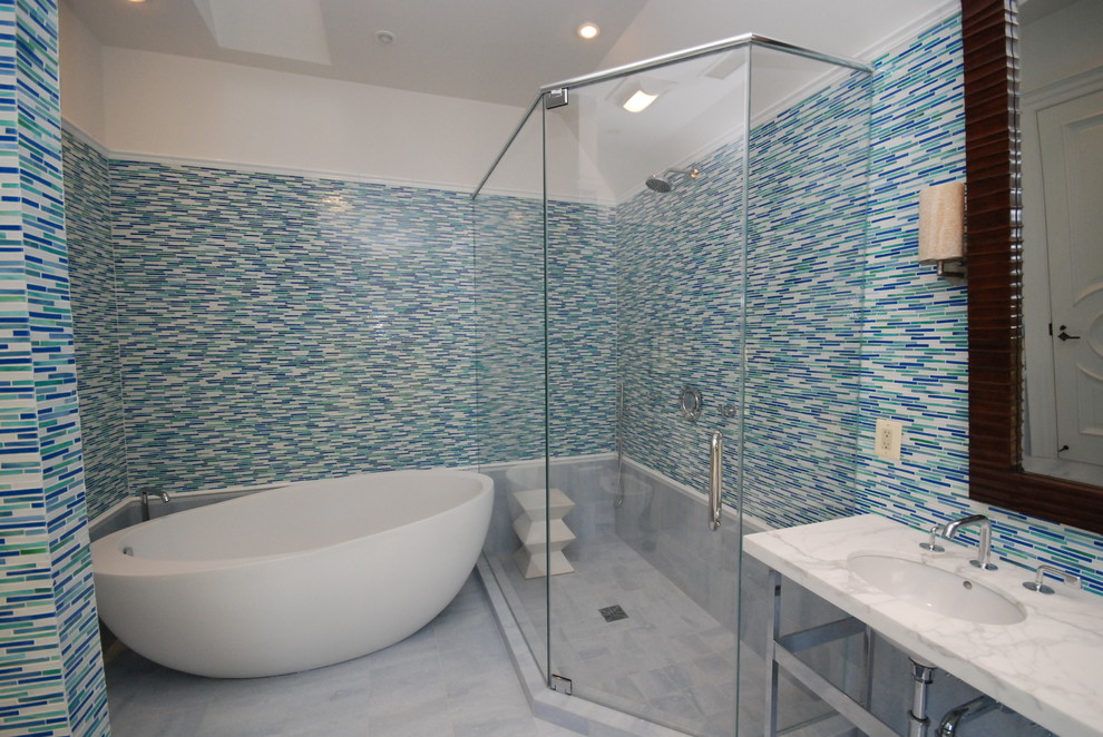 Frameless Glass Showers - Contemporary - Bathroom - DC Metro - by River ...