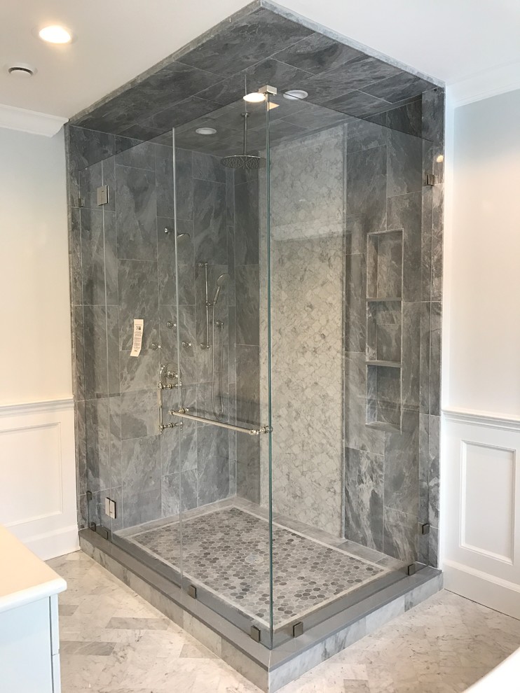 Frameless Showers - Bathroom - New York - by Custom Glass & Design