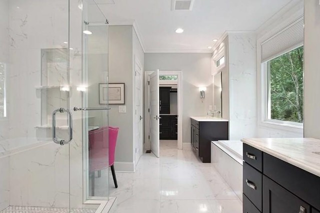 Full Home Quartz Countertop Installation - Modern - Bathroom - Atlanta ...