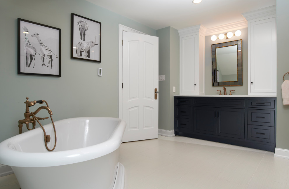 Full-Home Renovation, New Hope PA - Transitional - Bathroom - Philadelphia - by Milex ...
