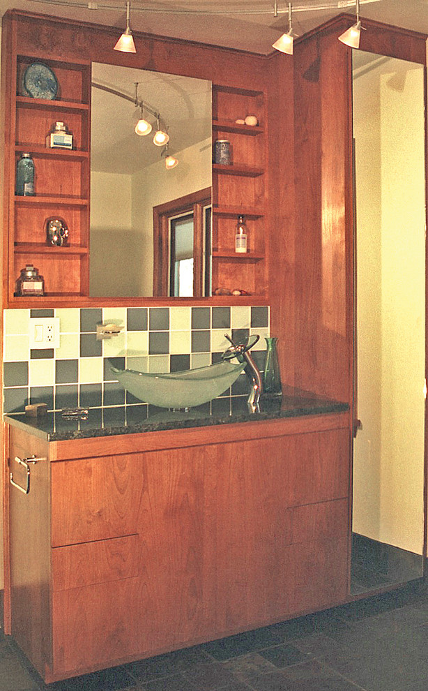 George Jetson Meets Frank Lloyd Wright - Modern - Bathroom - Boston ...