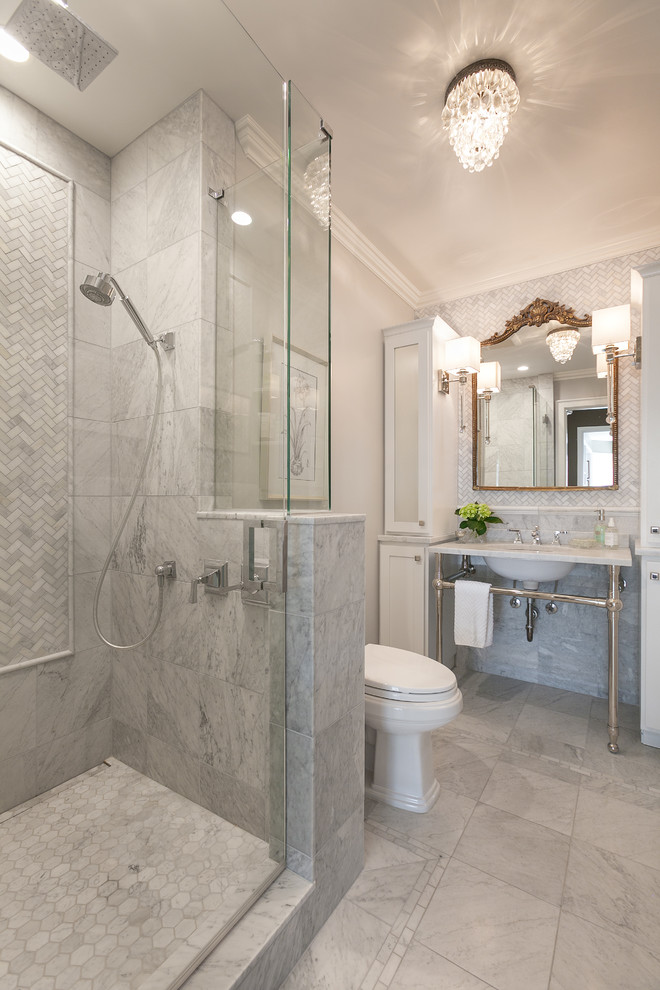 Georgian Style Remodel - Traditional - Bathroom - Seattle - by Sheila ...