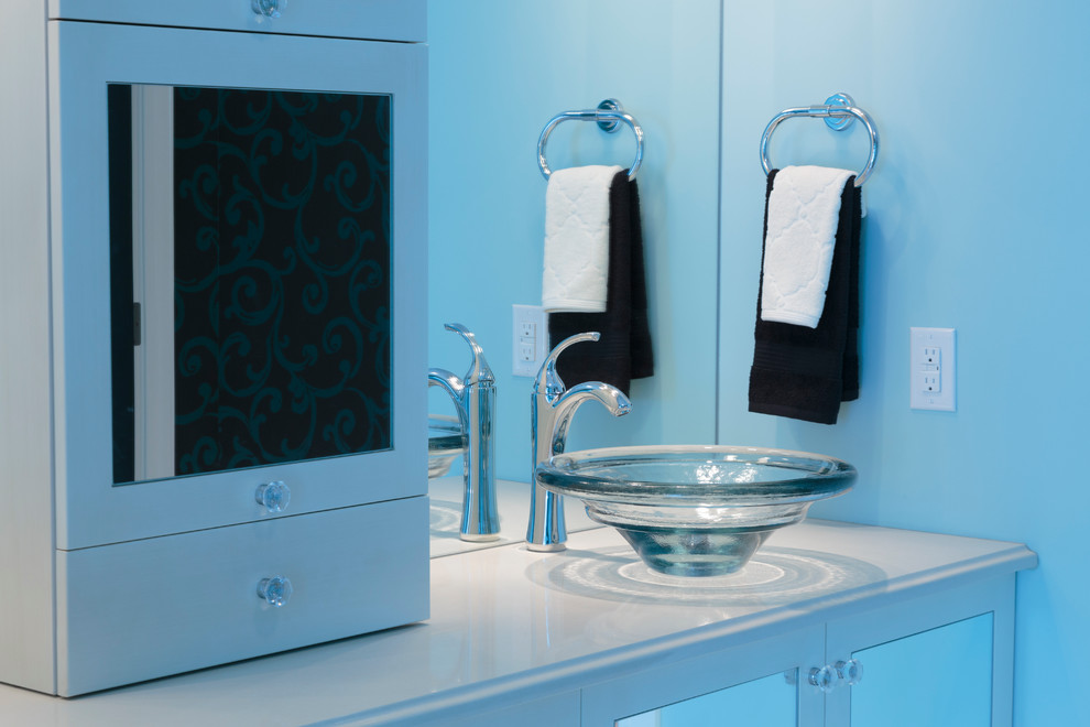 Glacier White EOS Solid Surface Bathroom - Contemporary - Bathroom ...