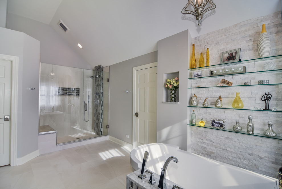 Gladstone Drive Project - Transitional - Bathroom - Chicago - by VeDco ...