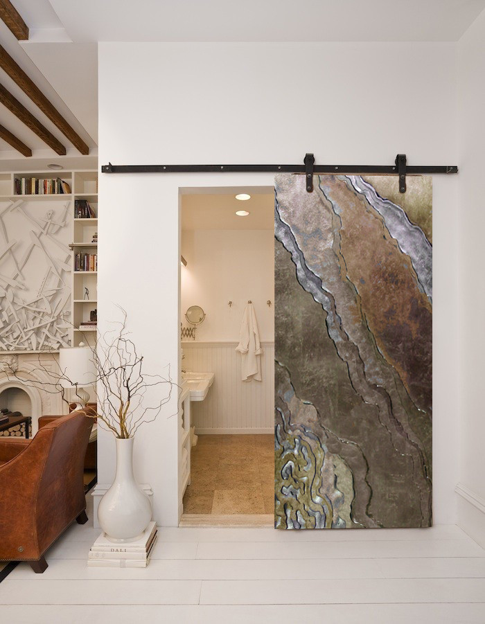 Glass Art Doors & Windows - Modern - Bathroom - Austin - by Glass River ...