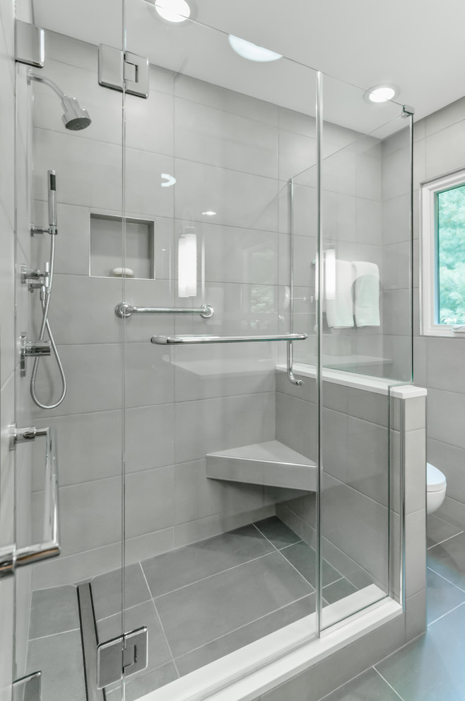 Glass Bath - Modern - Bathroom - New York - by Bright Ideas by Martinec ...