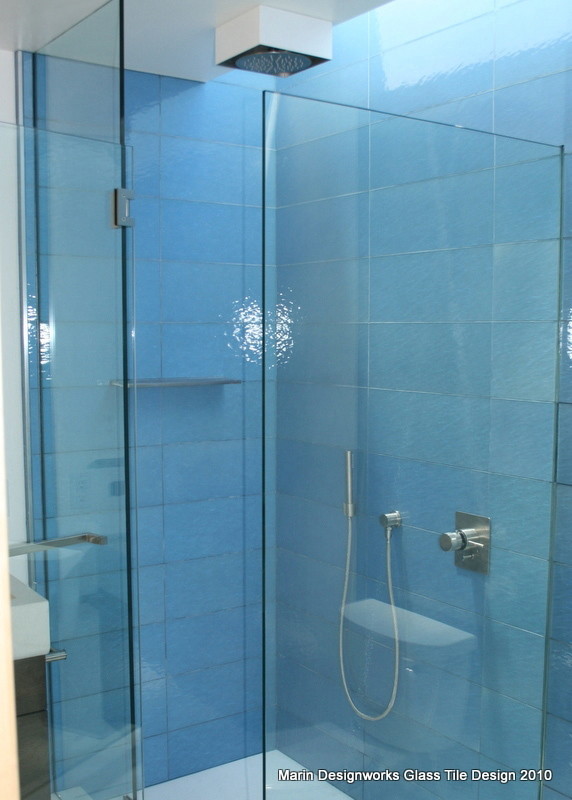 Glass Tile Shower - Contemporary - Bathroom - San Francisco - by Marin ...