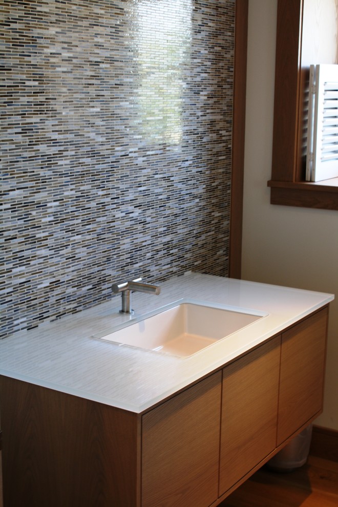 Glass Vanity Top - Contemporary - Bathroom - Providence - by Lucid ...