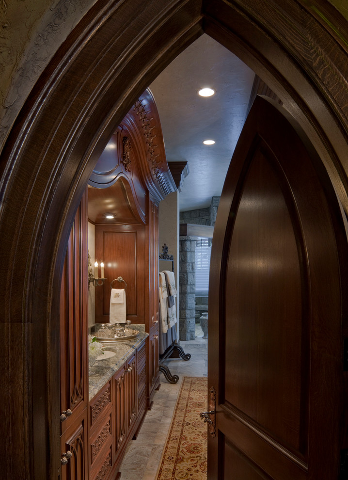 Gothic Castle in the Blue Ridge Mountains - Traditional - Bathroom ...