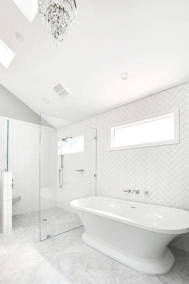 Grand Master Bath - Transitional - Bathroom - San Francisco - by E.L ...