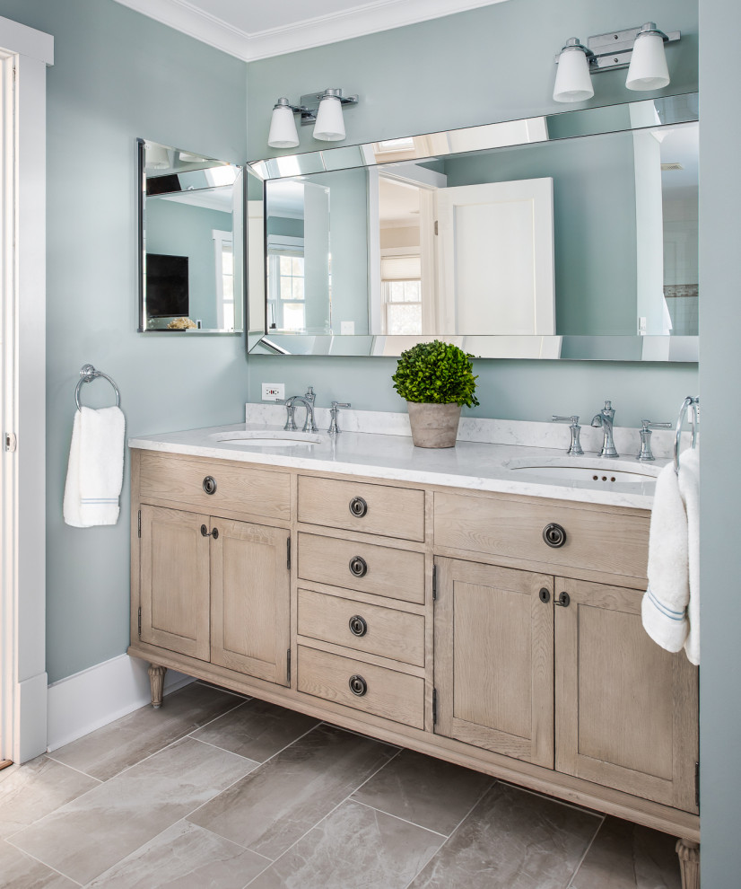 Grand Master Bathroom - Transitional - Bathroom - Chicago - by CHAD ...