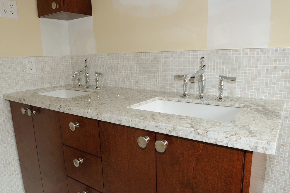 Granite Quartzite Marble Quartz Countertops - Traditional - Bathroom ...