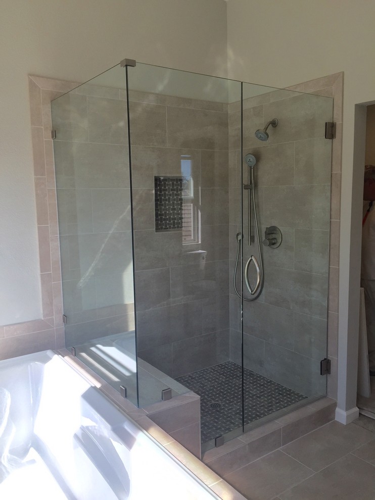 Greige Master Bath - Traditional - Bathroom - Sacramento - by The ...
