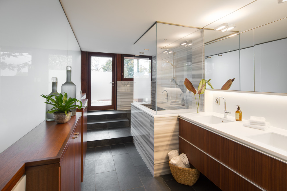 Grenadier House - Contemporary - Bathroom - Toronto - by Sustain Design ...